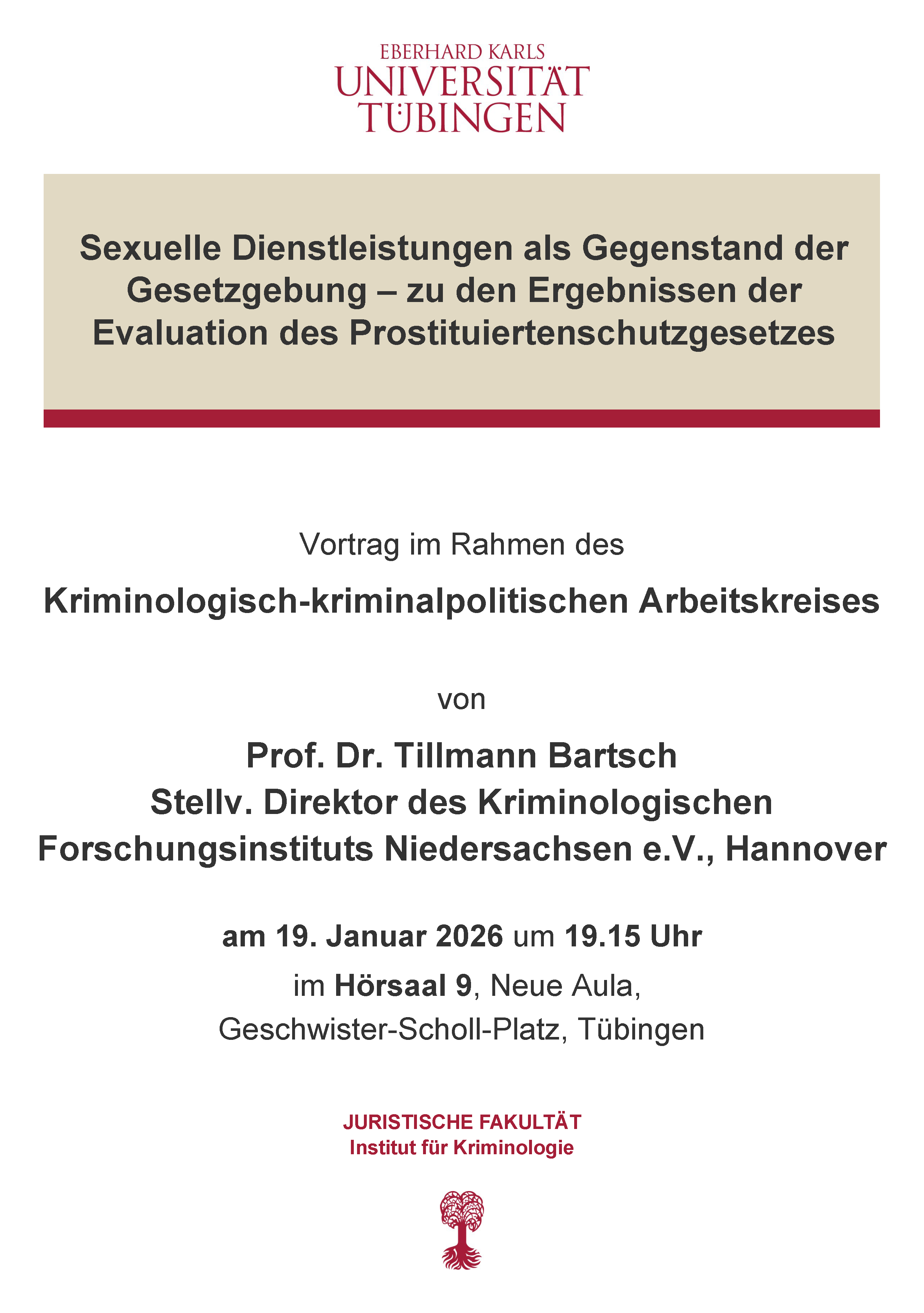 Sexuelle Dienstleistungen als Gegenstand der Gesetzgebung – zu den ...
